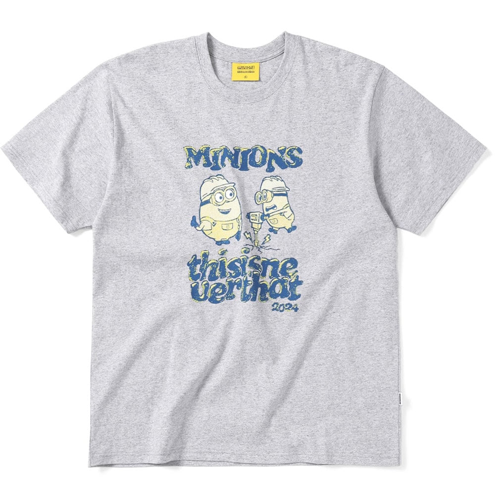 TNT MINIONS Tee 'Heather Grey' – Hatchet Outdoor Supply Co.
